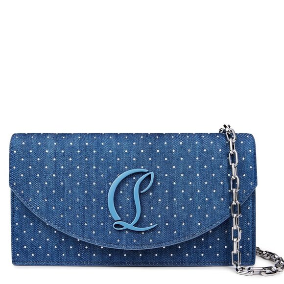 Christian Louboutin | Bags | Christian Louboutin Loubi54 Cl Strass ...